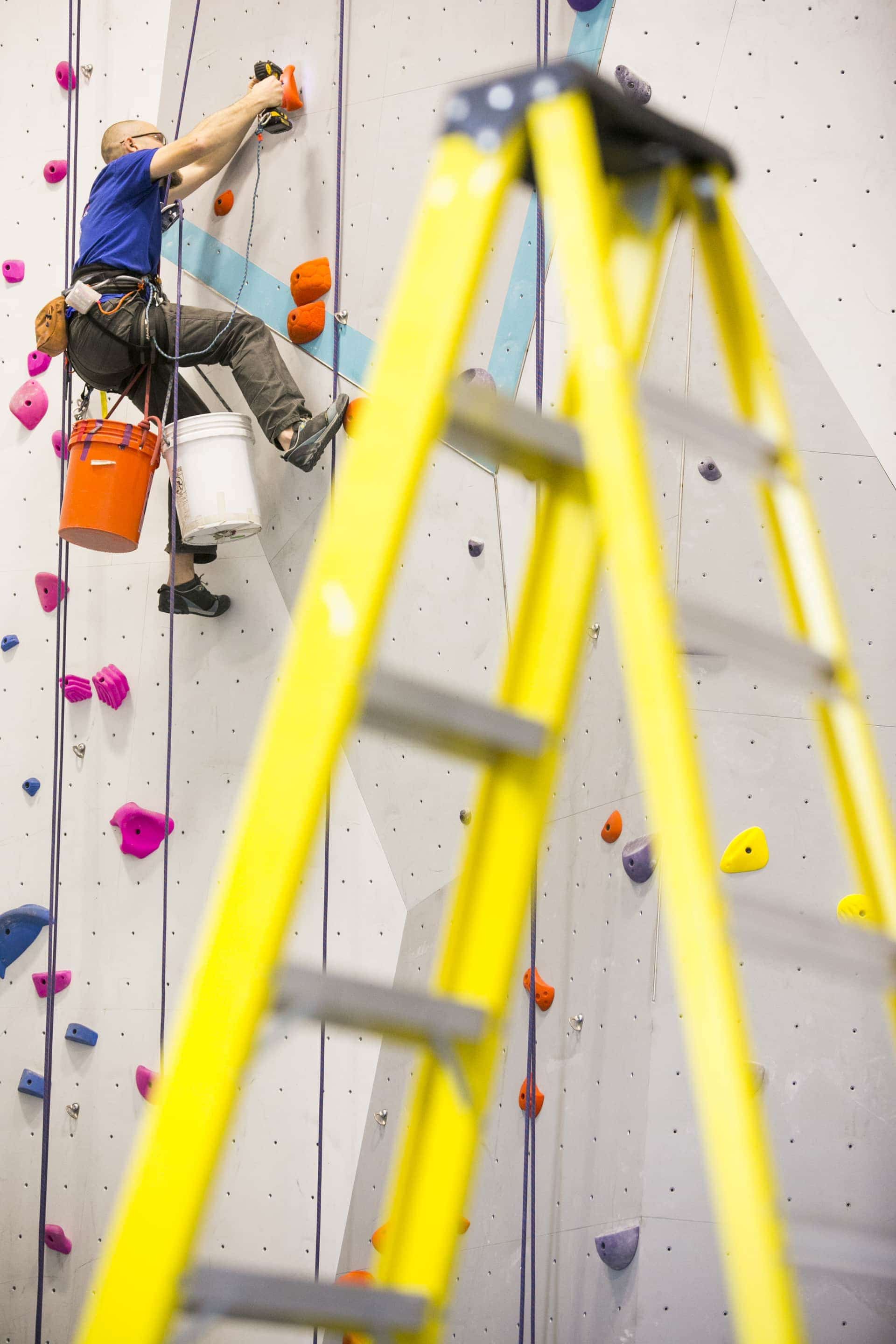 Route Setting Update: Lead Training Routes - Salt Pump Climbing Co.