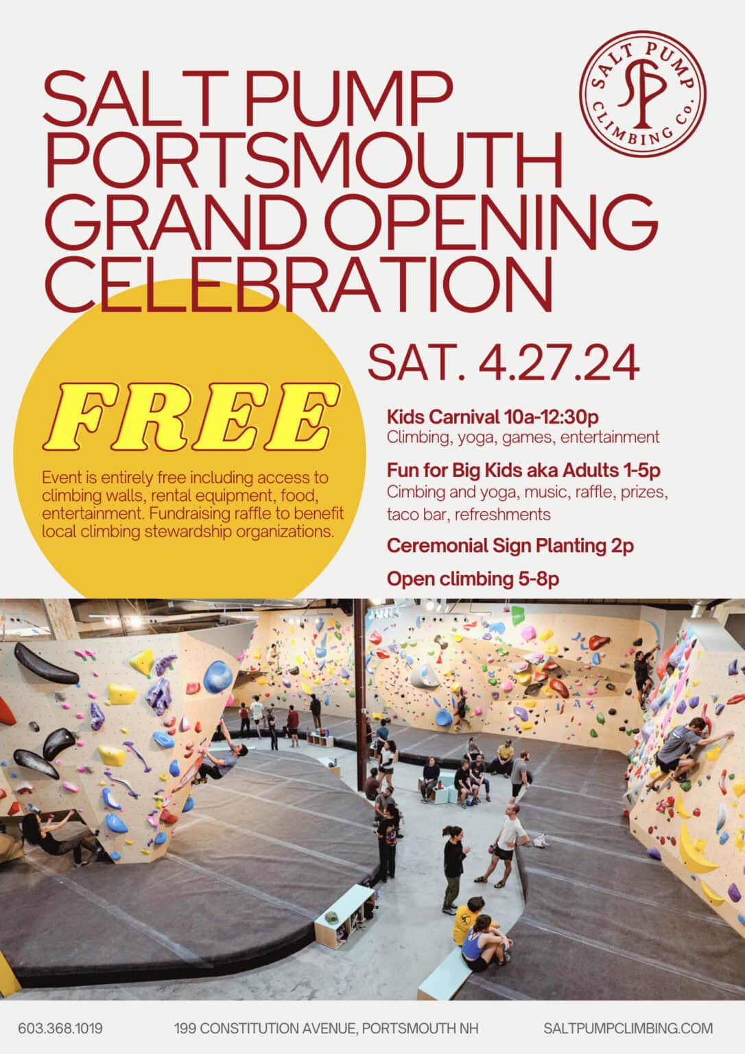 Grand Opening - Salt Pump Climbing Co.